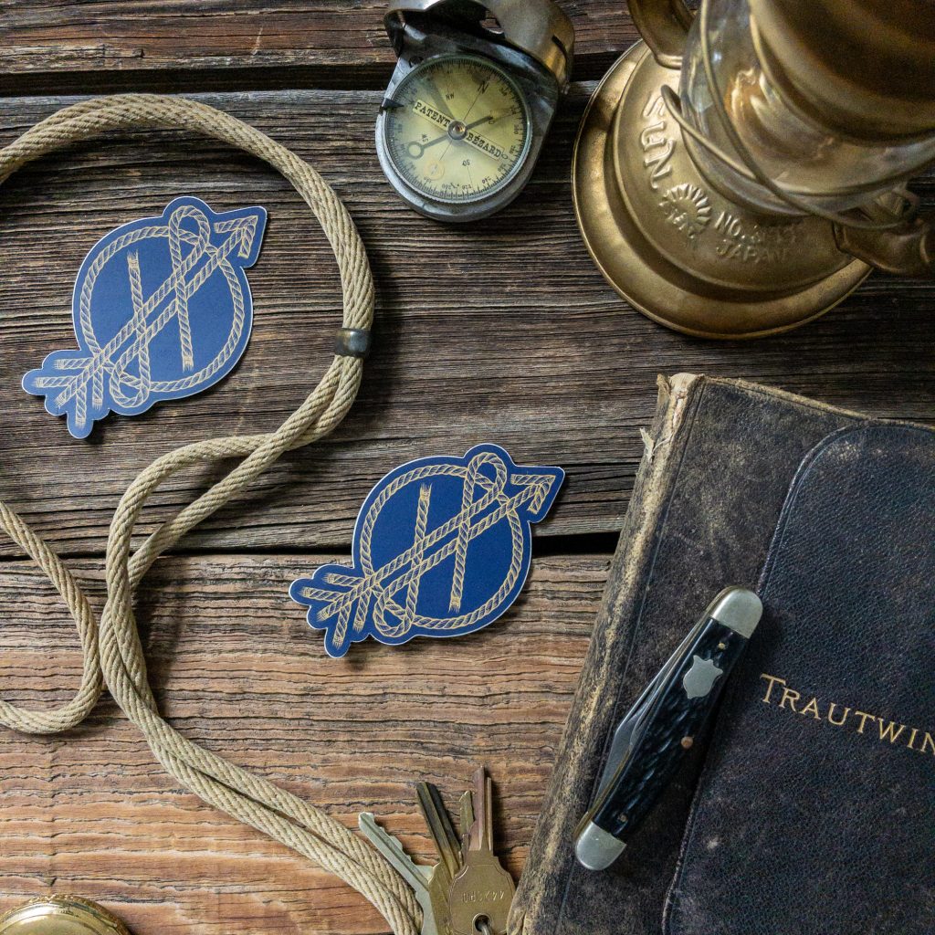 Heritage Outfitters Rope Logo Sticker | Heritage Outfitters