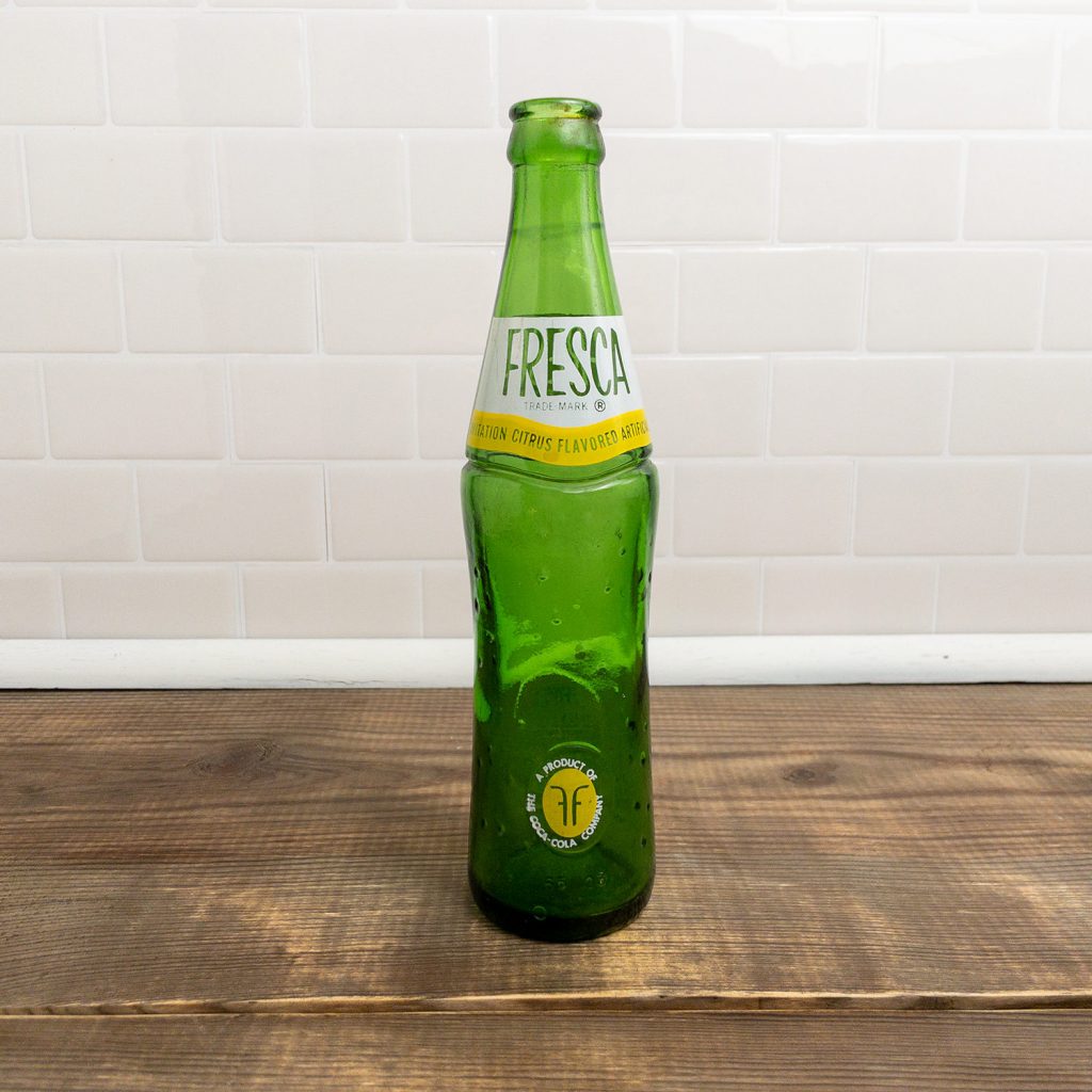 Vintage 10oz Glass Fresca Bottle | Heritage Outfitters